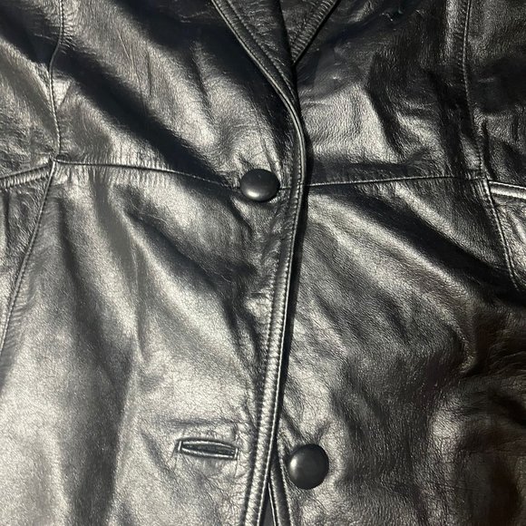 Fitz-Wright | Jackets & Coats | Vintage Fitzwright Embroidered Leather ...